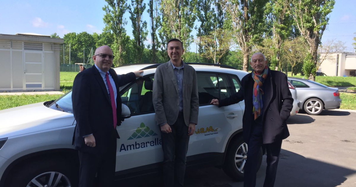 Il Console degli USA visita i laboratori VisLab-Ambarella, spin off ...